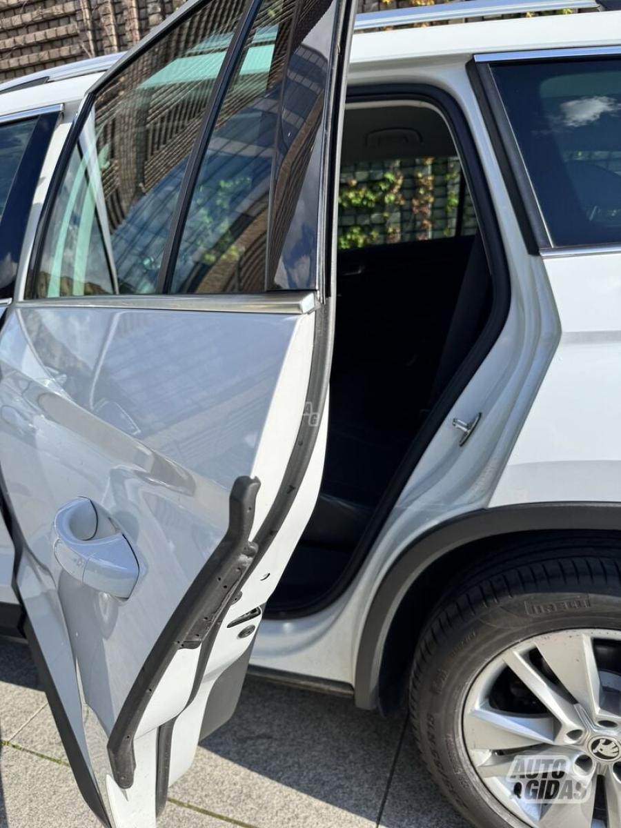 Белый Шкода Kodiaq 2018 в Вильнюс, объемом двигателя 2.00 л и пробегом 121 тыс. км за 20000 €, фото 11 на AUTOMOTO.COM.LV