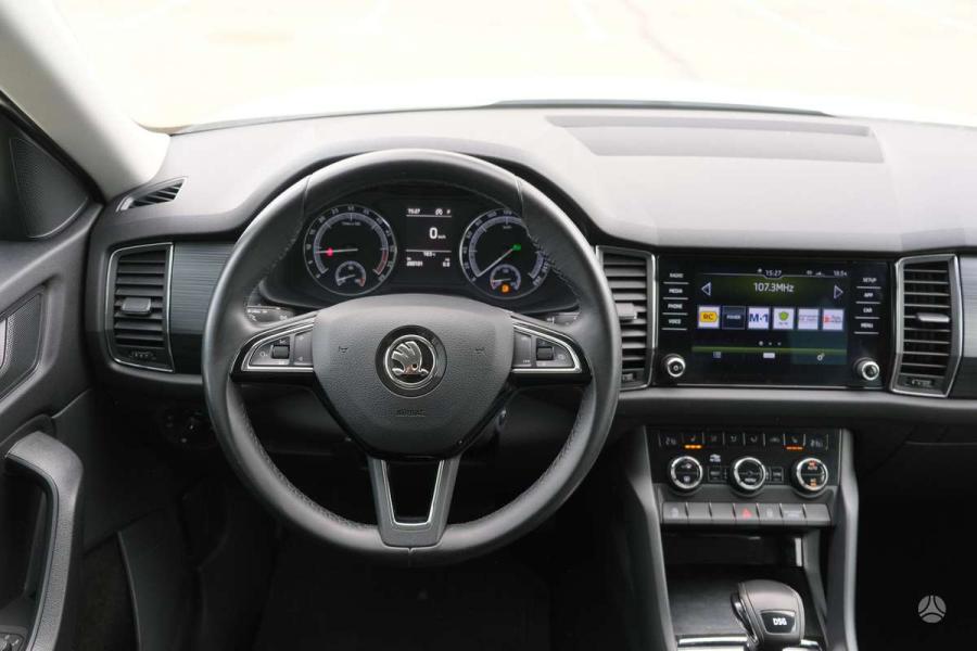 Белый Шкода Kodiaq 2018 в Вильнюс, объемом двигателя 2.00 л и пробегом 200 тыс. км за 18950 €, фото 9 на AUTOMOTO.COM.LV