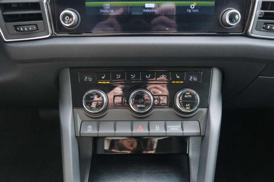Белый Шкода Kodiaq 2018 в Вильнюс, объемом двигателя 2.00 л и пробегом 200 тыс. км за 18950 €, фото 32 на AUTOMOTO.COM.LV