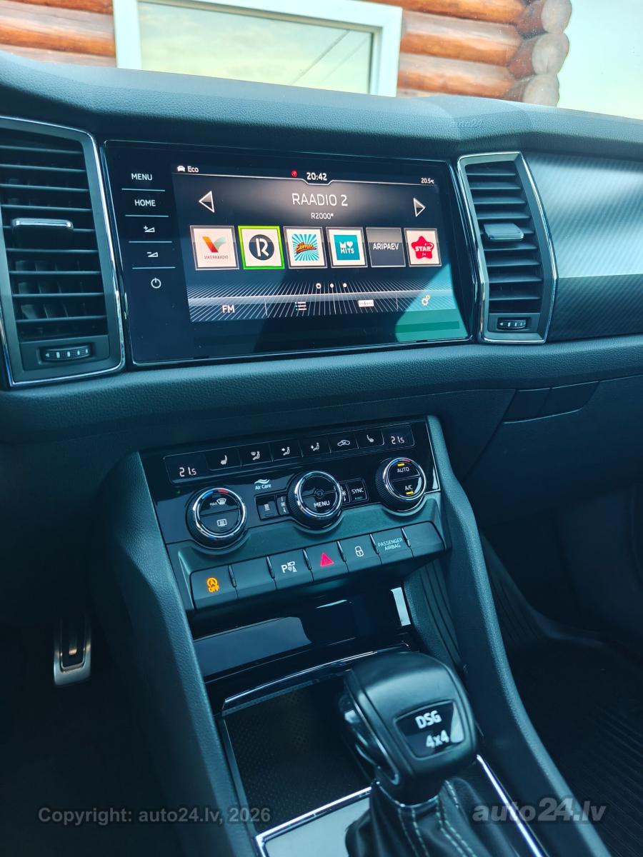 Balts Skoda Kodiaq 2018 Paide, ar dzinēja tilpumu 2.00 L un nobraukumu 162 tūkst. km par 22900 €, foto 18 vietnē AUTOMOTO.COM.LV