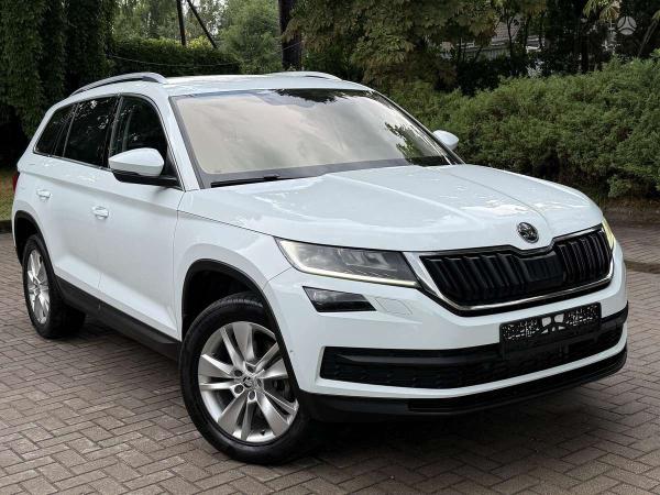 White Skoda Kodiaq 2018 in Prienai, with an engine capacity of 1.97 L and mileage of 253 thousand km for 15700 €, photo 7 on AUTOMOTO.COM.LV