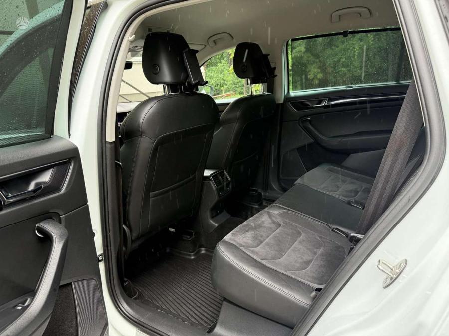 Белый Шкода Kodiaq 2018 в Пренай, объемом двигателя 1.97 л и пробегом 253 тыс. км за 15700 €, фото 19 на AUTOMOTO.COM.LV