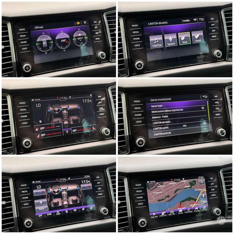 Белый Шкода Kodiaq 2018 в Пренай, объемом двигателя 1.97 л и пробегом 253 тыс. км за 15700 €, фото 49 на AUTOMOTO.COM.LV