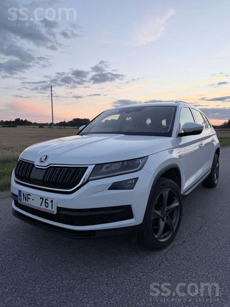 Balts Skoda Kodiaq 2018 Rīga, ar dzinēja tilpumu 2.00 L un nobraukumu 249 tūkst. km par 14500 €, foto 1 vietnē AUTOMOTO.COM.LV