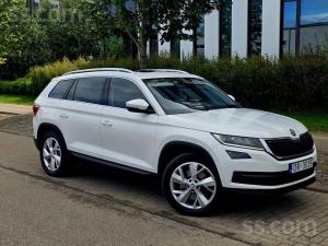 Белый Шкода Kodiaq 2018 в Рига, объемом двигателя 2.00 л и пробегом 263 тыс. км за 15780 €, фото 3 на AUTOMOTO.COM.LV