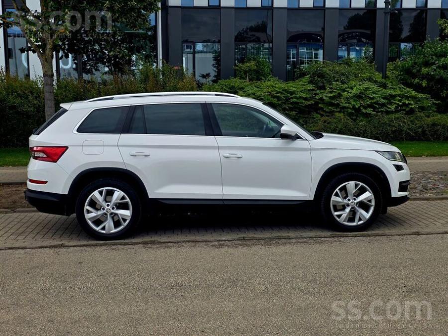 Белый Шкода Kodiaq 2018 в Рига, объемом двигателя 2.00 л и пробегом 263 тыс. км за 15780 €, фото 8 на AUTOMOTO.COM.LV