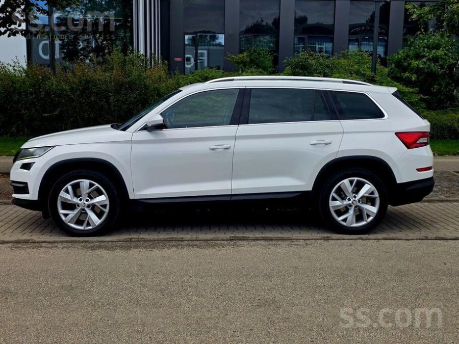 Белый Шкода Kodiaq 2018 в Рига, объемом двигателя 2.00 л и пробегом 263 тыс. км за 15780 €, фото 9 на AUTOMOTO.COM.LV
