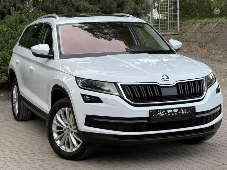 Белый Шкода Kodiaq 2018 в Пренай, объемом двигателя 1.97 л и пробегом 247 тыс. км за 18800 €, фото 3 на AUTOMOTO.COM.LV