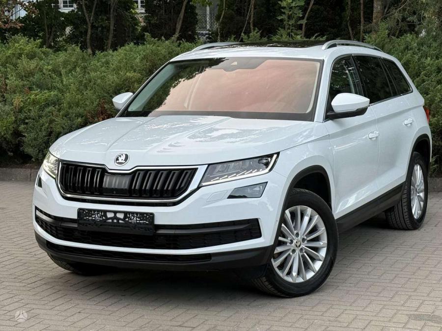 Белый Шкода Kodiaq 2018 в Пренай, объемом двигателя 1.97 л и пробегом 247 тыс. км за 18800 €, фото 6 на AUTOMOTO.COM.LV