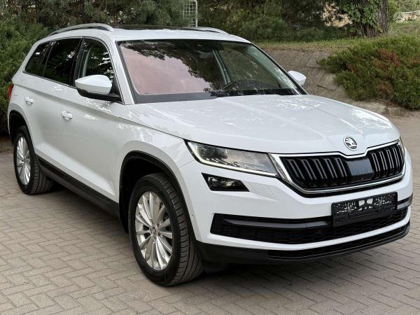White Skoda Kodiaq 2018 in Prienai, with an engine capacity of 1.97 L and mileage of 247 thousand km for 18800 €, photo 7 on AUTOMOTO.COM.LV