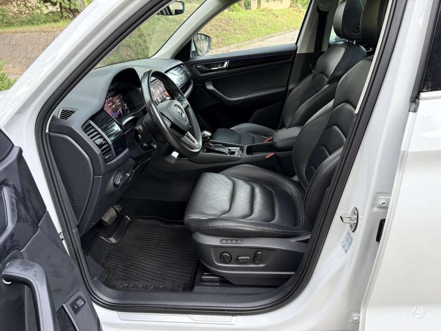 Белый Шкода Kodiaq 2018 в Пренай, объемом двигателя 1.97 л и пробегом 247 тыс. км за 18800 €, фото 24 на AUTOMOTO.COM.LV