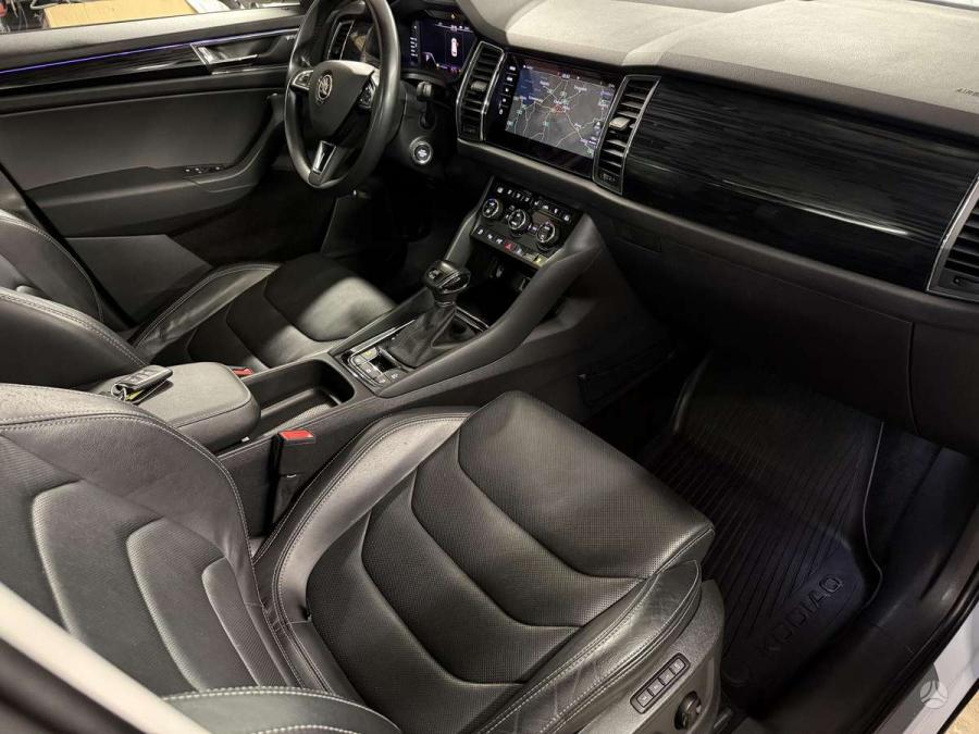 Белый Шкода Kodiaq 2018 в Пренай, объемом двигателя 1.97 л и пробегом 247 тыс. км за 18800 €, фото 40 на AUTOMOTO.COM.LV
