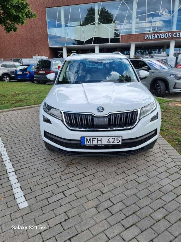 Белый Шкода Kodiaq 2018 в Клайпеда, объемом двигателя 1.98 л и пробегом 167 тыс. км за 22000 €, фото 1 на AUTOMOTO.COM.LV