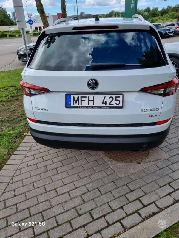 Белый Шкода Kodiaq 2018 в Клайпеда, объемом двигателя 1.98 л и пробегом 167 тыс. км за 22000 €, фото 6 на AUTOMOTO.COM.LV