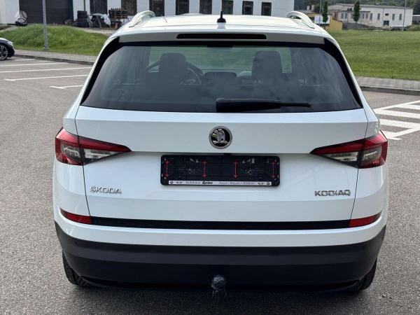 White Skoda Kodiaq 2018 in Prienai, with an engine capacity of 1.97 L and mileage of 280 thousand km for 14850 €, photo 6 on AUTOMOTO.COM.LV