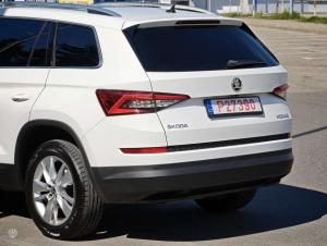 White Skoda Kodiaq 2018 in Vilnius, with an engine capacity of 1.97 L and mileage of 187 thousand km for 19900 €, photo 7 on AUTOMOTO.COM.LV