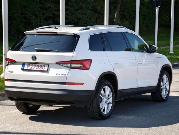 Белый Шкода Kodiaq 2018 в Вильнюс, объемом двигателя 1.97 л и пробегом 187 тыс. км за 19900 €, фото 7 на AUTOMOTO.COM.LV