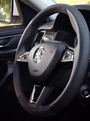 White Skoda Kodiaq 2018 in Vilnius, with an engine capacity of 1.97 L and mileage of 187 thousand km for 19900 €, photo 16 on AUTOMOTO.COM.LV