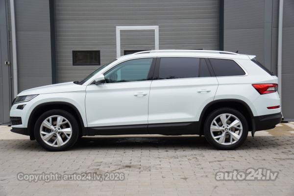 White Skoda Kodiaq 2018 in Viljandi, with an engine capacity of 2.00 L and mileage of 145 thousand km for 21900 €, photo 7 on AUTOMOTO.COM.LV