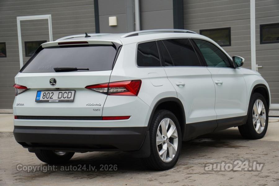 Белый Шкода Kodiaq 2018 в Вильянди, объемом двигателя 2.00 л и пробегом 145 тыс. км за 21900 €, фото 5 на AUTOMOTO.COM.LV