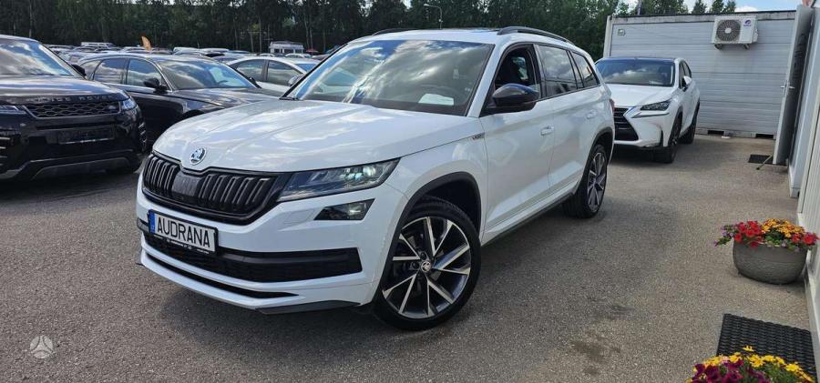 Balts Skoda Kodiaq 2018 Kauņa, ar dzinēja tilpumu 1.97 L un nobraukumu 242 tūkst. km par 18950 €, foto 3 vietnē AUTOMOTO.COM.LV