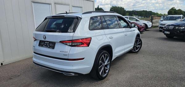 Белый Шкода Kodiaq 2018 в Каунас, объемом двигателя 1.97 л и пробегом 242 тыс. км за 18950 €, фото 4 на AUTOMOTO.COM.LV