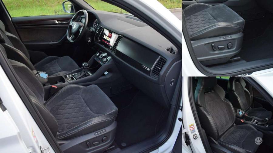 Balts Skoda Kodiaq 2018 Viļņa, ar dzinēja tilpumu 1.97 L un nobraukumu 187 tūkst. km par 22400 €, foto 8 vietnē AUTOMOTO.COM.LV