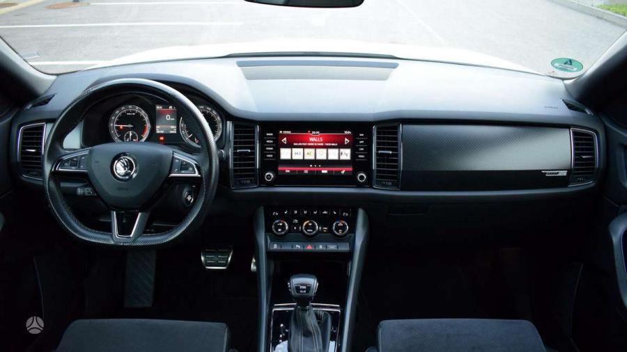 Balts Skoda Kodiaq 2018 Viļņa, ar dzinēja tilpumu 1.97 L un nobraukumu 187 tūkst. km par 22400 €, foto 12 vietnē AUTOMOTO.COM.LV