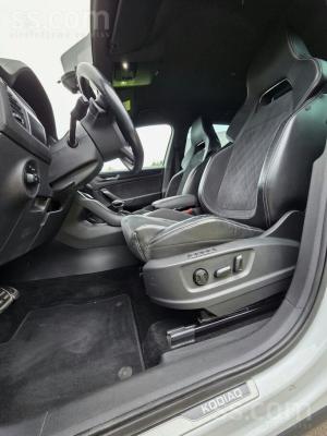 White Skoda Kodiaq 2018 in Riga, with an engine capacity of 2.00 L and mileage of 205 thousand km for 20500 €, photo 10 on AUTOMOTO.COM.LV