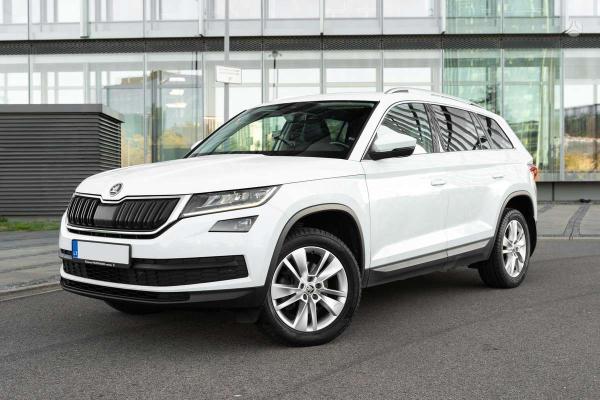 Balts Skoda Kodiaq 2018 Viļņa, ar dzinēja tilpumu 1.97 L un nobraukumu 149 tūkst. km par 18499 €, foto 1 vietnē AUTOMOTO.COM.LV