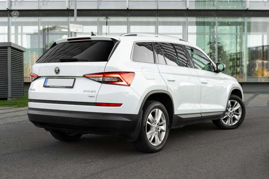 Balts Skoda Kodiaq 2018 Viļņa, ar dzinēja tilpumu 1.97 L un nobraukumu 149 tūkst. km par 18499 €, foto 11 vietnē AUTOMOTO.COM.LV
