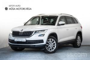 Balts Skoda Kodiaq 2018 Rīga, ar dzinēja tilpumu 2.00 L un nobraukumu 150 tūkst. km par 19900 €, foto  vietnē AUTOMOTO.COM.LV