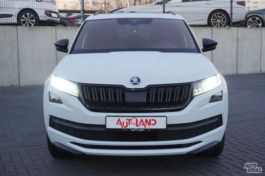 White Skoda Kodiaq 2019 in Kaunas, with an engine capacity of 2.00 L and mileage of 90 thousand km for 31660 €, photo 7 on AUTOMOTO.COM.LV