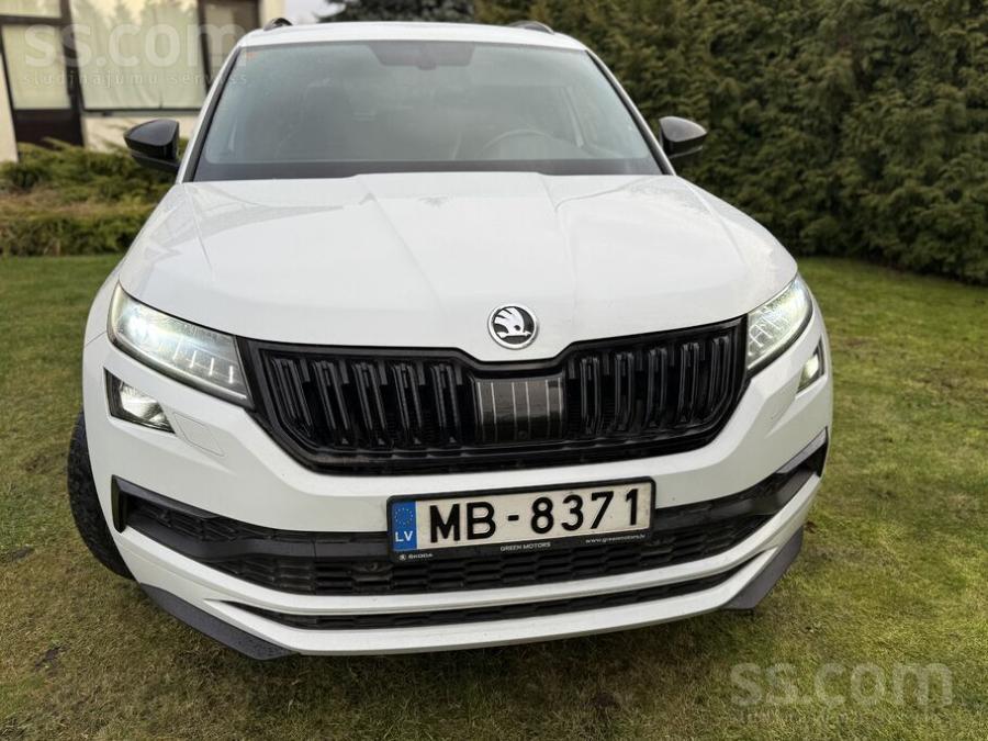 Balts Skoda Kodiaq 2019 Rīga, ar dzinēja tilpumu 2.00 L un nobraukumu 261 tūkst. km par 21500 €, foto 2 vietnē AUTOMOTO.COM.LV