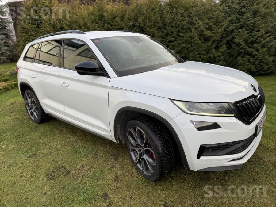 Balts Skoda Kodiaq 2019 Rīga, ar dzinēja tilpumu 2.00 L un nobraukumu 261 tūkst. km par 21500 €, foto 4 vietnē AUTOMOTO.COM.LV