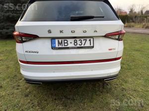 Balts Skoda Kodiaq 2019 Rīga, ar dzinēja tilpumu 2.00 L un nobraukumu 261 tūkst. km par 21500 €, foto 5 vietnē AUTOMOTO.COM.LV