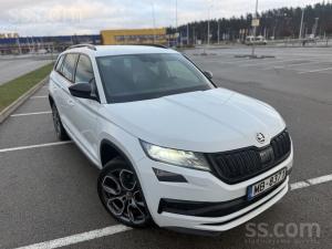 Balts Skoda Kodiaq 2019 Rīga, ar dzinēja tilpumu 2.00 L un nobraukumu 261 tūkst. km par 21500 €, foto 28 vietnē AUTOMOTO.COM.LV