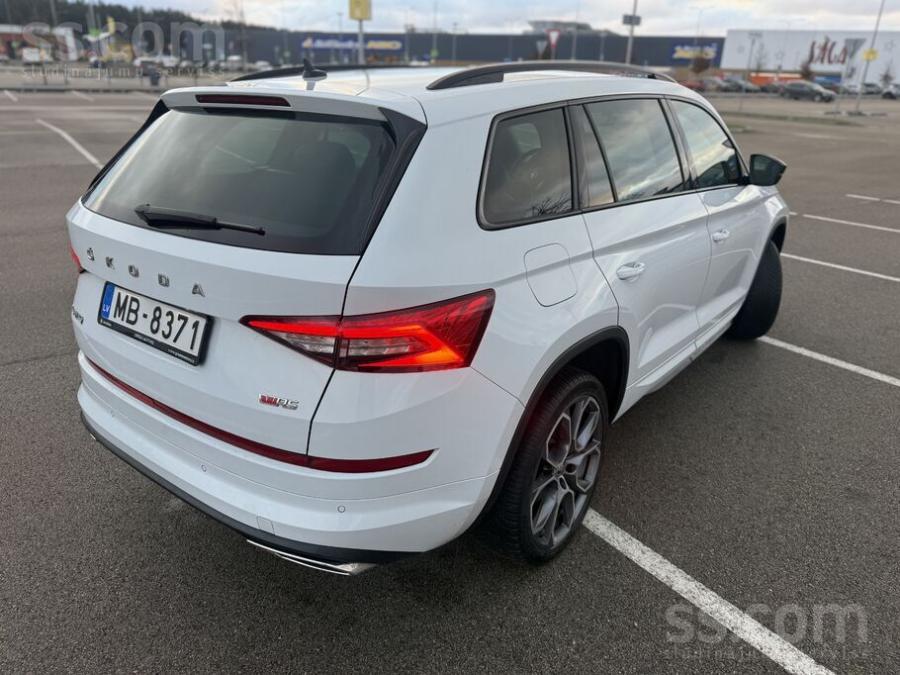 Balts Skoda Kodiaq 2019 Rīga, ar dzinēja tilpumu 2.00 L un nobraukumu 261 tūkst. km par 21500 €, foto 32 vietnē AUTOMOTO.COM.LV