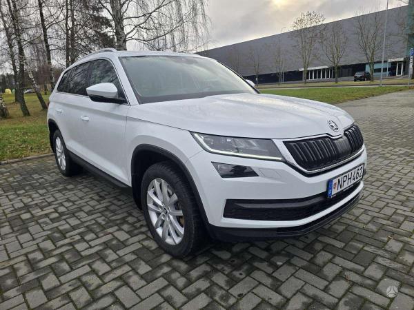 Balts Skoda Kodiaq 2019 Viļņa, ar dzinēja tilpumu 1.97 L un nobraukumu 121 tūkst. km par 22800 €, foto 2 vietnē AUTOMOTO.COM.LV