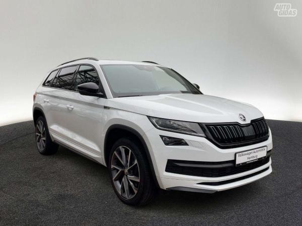 White Skoda Kodiaq 2019 in Kaunas, with an engine capacity of 2.00 L and mileage of 99 thousand km for 29152 €, photo 5 on AUTOMOTO.COM.LV