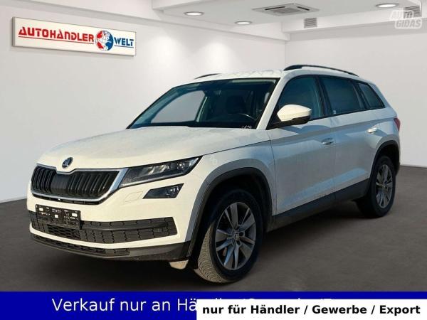 Белый Шкода Kodiaq 2019 в Каунас, объемом двигателя 2.00 л и пробегом 81 тыс. км за 23429 €, фото 1 на AUTOMOTO.COM.LV