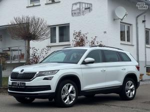 White Skoda Kodiaq 2019 in Kaunas, with an engine capacity of 2.00 L and mileage of 73 thousand km for 29600 €, photo  on AUTOMOTO.COM.LV