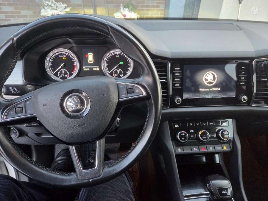 Balts Skoda Kodiaq 2019 Gargždai, ar dzinēja tilpumu 1.97 L un nobraukumu 395 tūkst. km par 15900 €, foto 7 vietnē AUTOMOTO.COM.LV