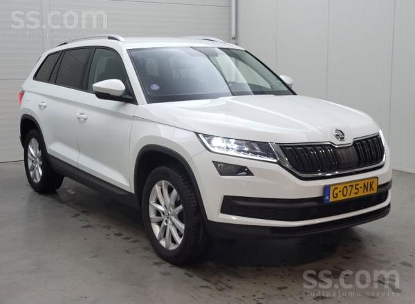 Balts Skoda Kodiaq 2019 Valmiera, ar dzinēja tilpumu 1.50 L un nobraukumu 159 tūkst. km par 20800 €, foto 1 vietnē AUTOMOTO.COM.LV