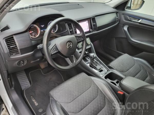 Balts Skoda Kodiaq 2019 Valmiera, ar dzinēja tilpumu 1.50 L un nobraukumu 159 tūkst. km par 20800 €, foto 5 vietnē AUTOMOTO.COM.LV