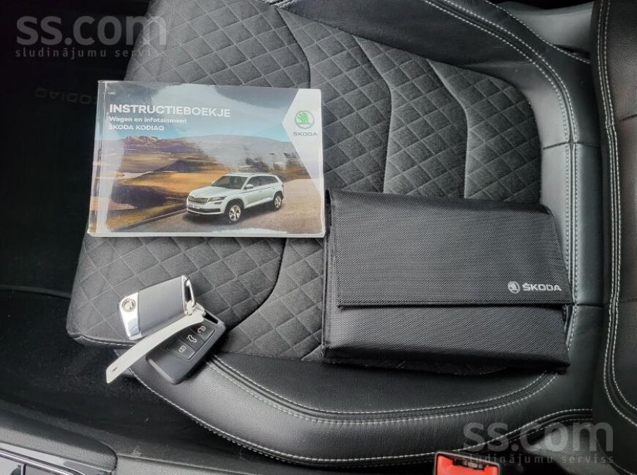 Balts Skoda Kodiaq 2019 Valmiera, ar dzinēja tilpumu 1.50 L un nobraukumu 159 tūkst. km par 20800 €, foto 9 vietnē AUTOMOTO.COM.LV