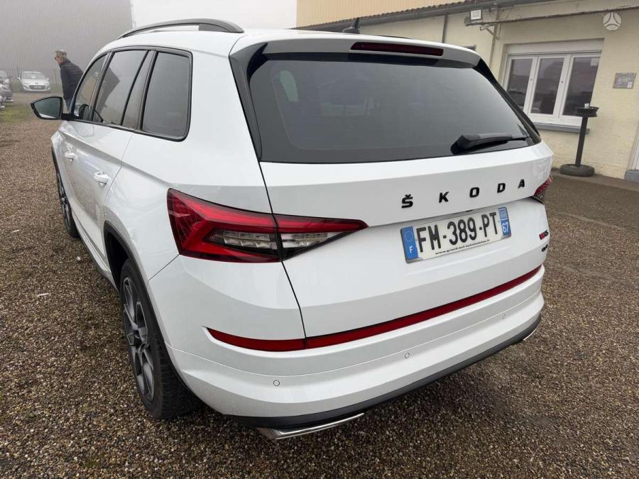 Balts Skoda Kodiaq 2019 Tauragė, ar dzinēja tilpumu 1.97 L un nobraukumu 360 tūkst. km par 16600 €, foto 6 vietnē AUTOMOTO.COM.LV