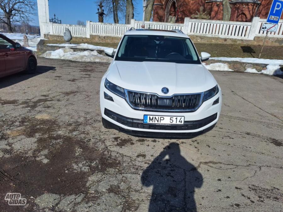 Balts Skoda Kodiaq 2019 Kelmė, ar dzinēja tilpumu 2.00 L un nobraukumu 219 tūkst. km par 20500 €, foto 2 vietnē AUTOMOTO.COM.LV