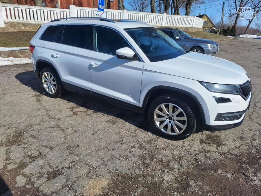 Balts Skoda Kodiaq 2019 Kelmė, ar dzinēja tilpumu 2.00 L un nobraukumu 219 tūkst. km par 20100 €, foto 3 vietnē AUTOMOTO.COM.LV