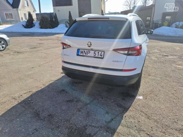 Balts Skoda Kodiaq 2019 Kelmė, ar dzinēja tilpumu 2.00 L un nobraukumu 219 tūkst. km par 20100 €, foto 4 vietnē AUTOMOTO.COM.LV